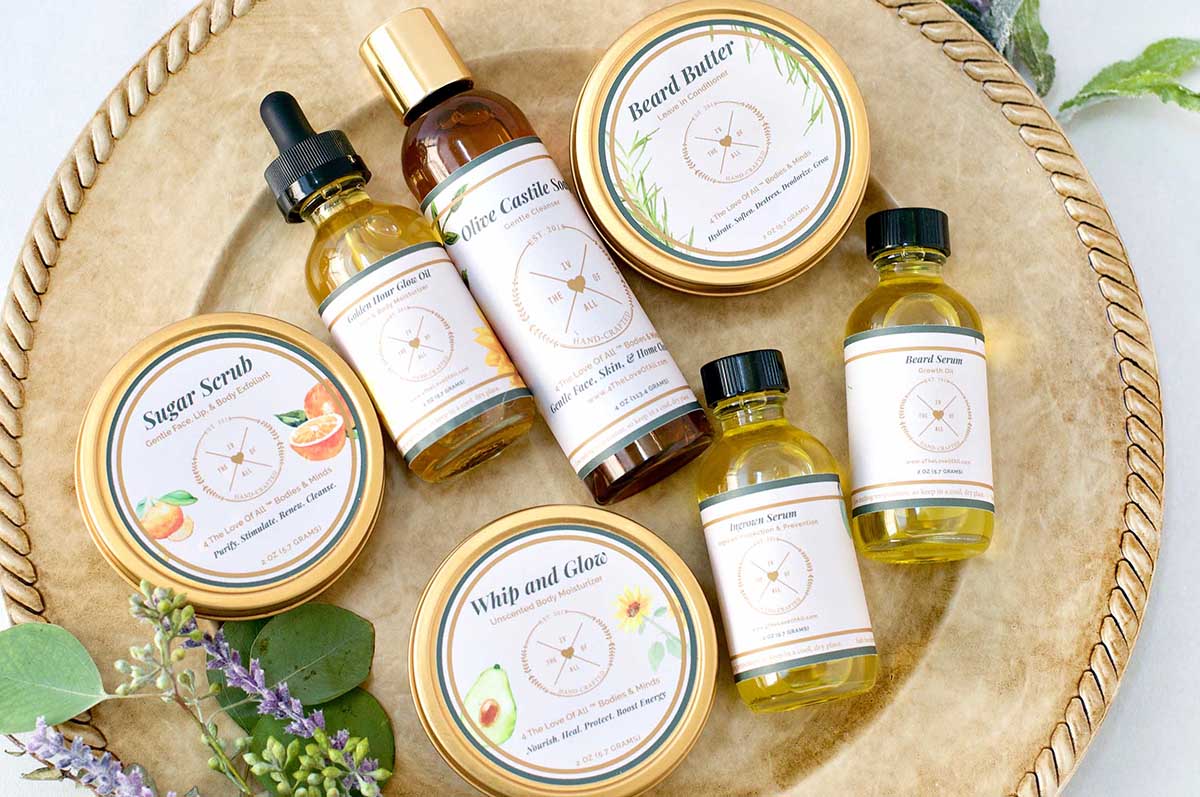 All natural skincare and wellness products | 4 the Love of All™